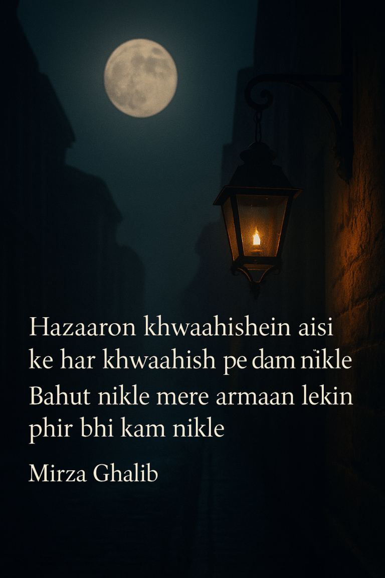 Mirza Ghalib Shayari – 50+ Behtareen Sher, 10 Ghazlein, Kitaabein, Gane ...